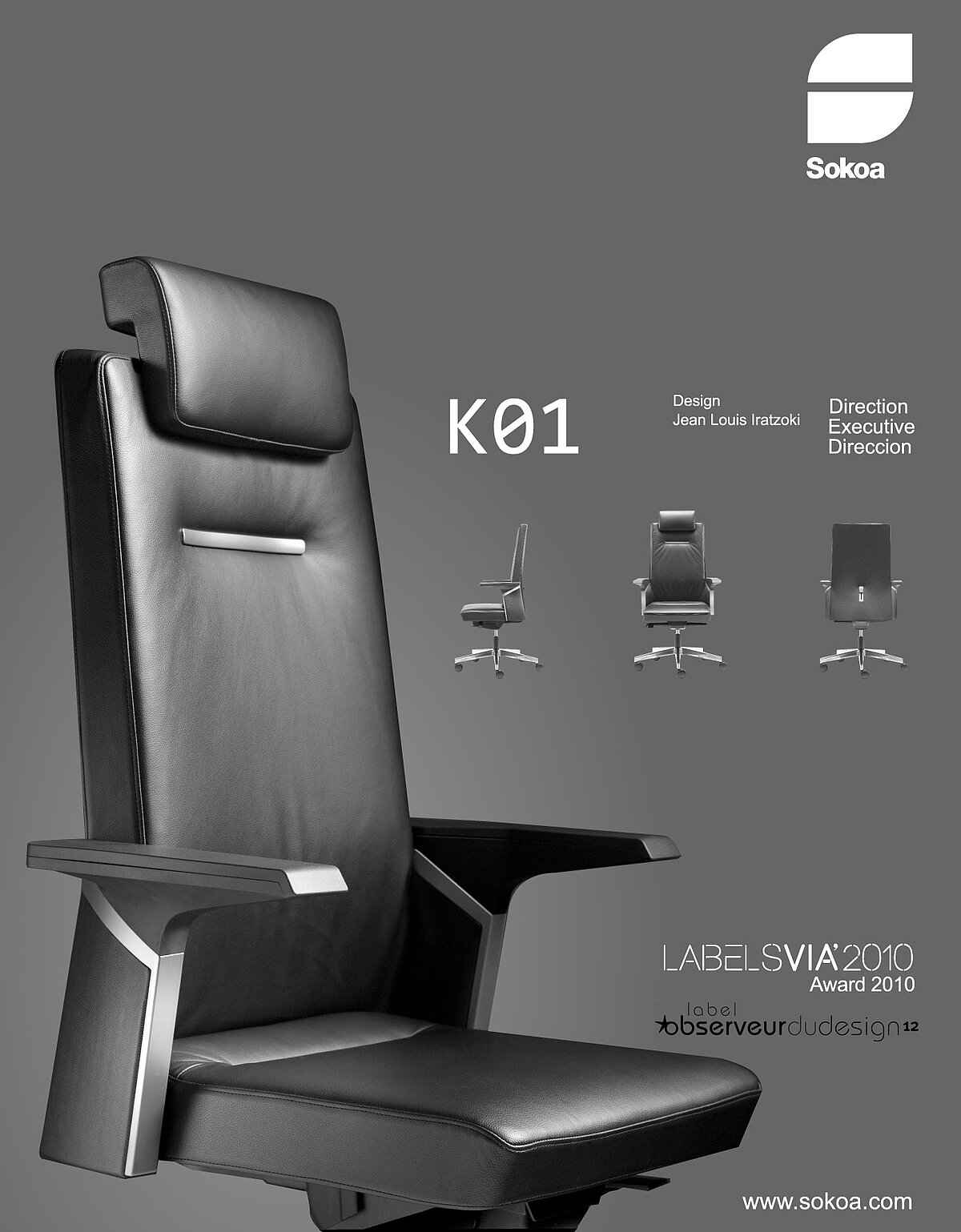 KØ1 - SOKOA : Fabricant français de sièges de bureau et de collectivité